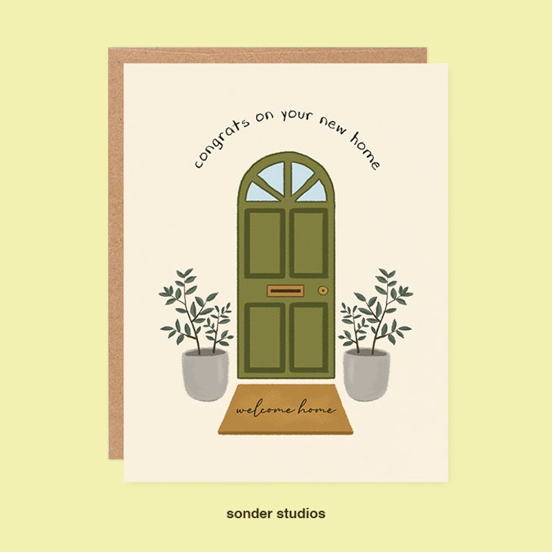 New Home Card - Etsy