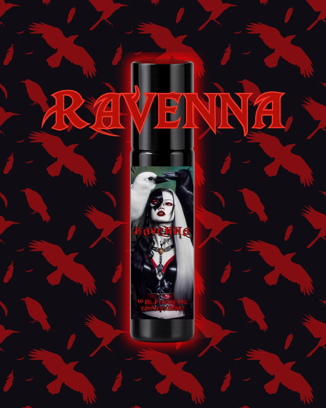 RAVENNA Perfume Oil - Black Cherry, Leather, Vanilla and Black Tea - Etsy