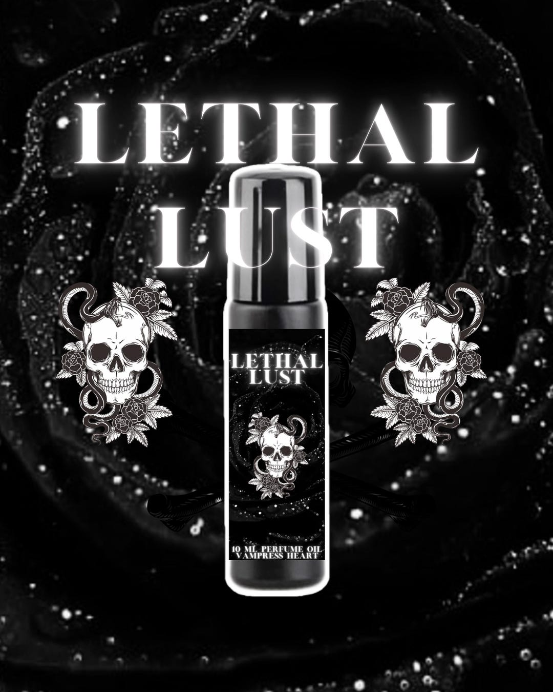 LETHAL LUST Perfume Oil With Pomegranate, Black Currant, Rose, Resins ...