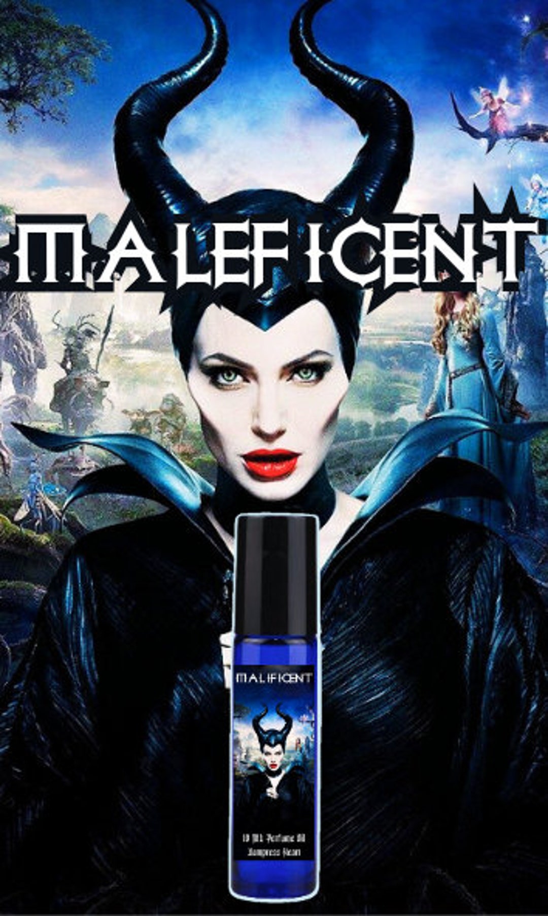 MALEFICENT Perfume Oil With Black Roses, Dragons Blood, Black Vanilla ...