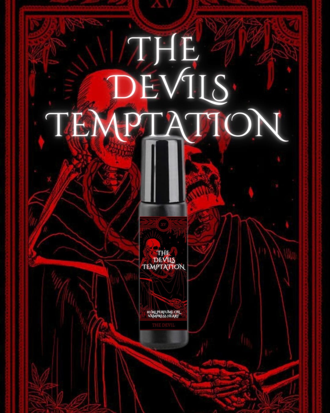 THE DEVILS TEMPTATION Perfume Oil With Chocolate Truffle, Coconut Cream ...