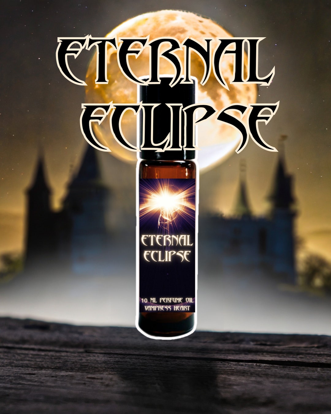ETERNAL ECLIPSE Perfume Oil With Nag Champa, Citrus, Lavender, Vanilla ...