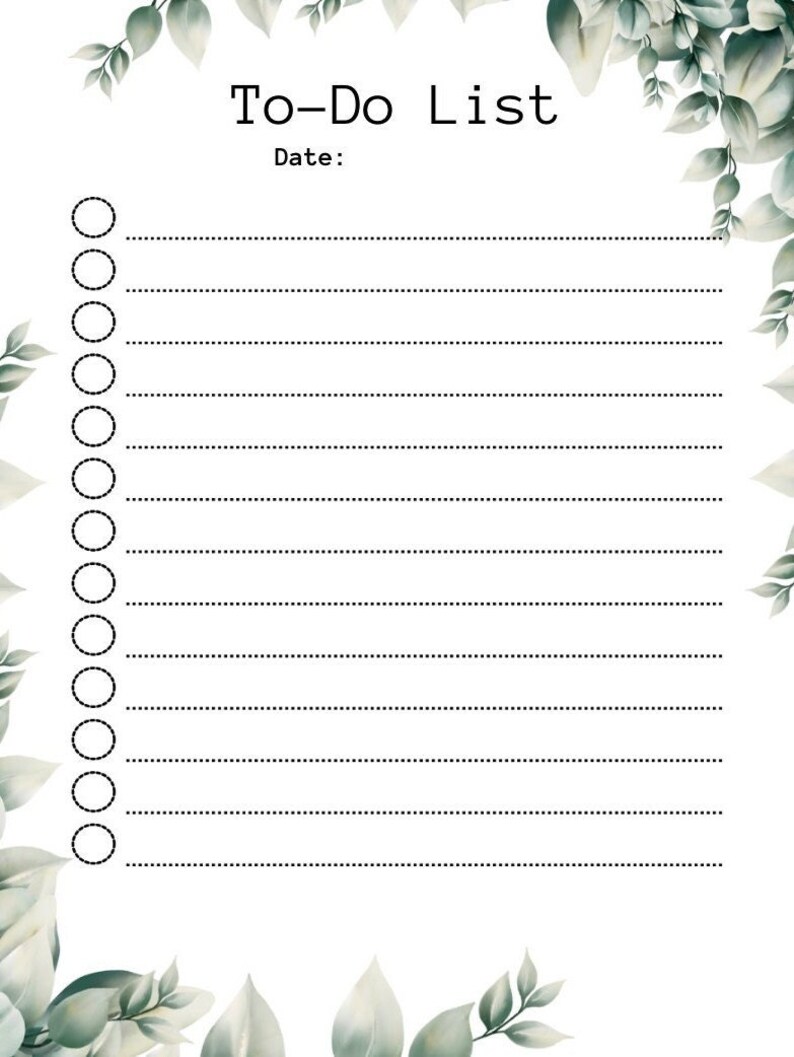 Your To-do List - Etsy