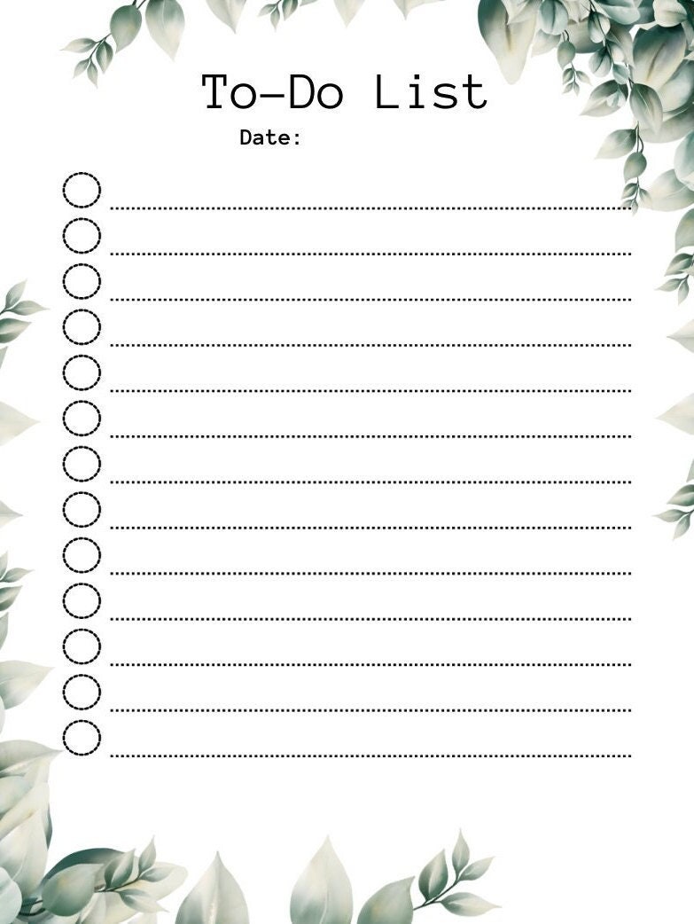 Your To-do List - Etsy