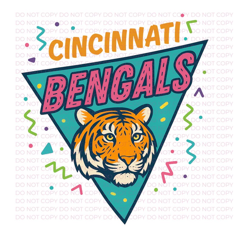 Retro Bengals PNG / Digital Download, Cincinnati Png, Bengals Png ...