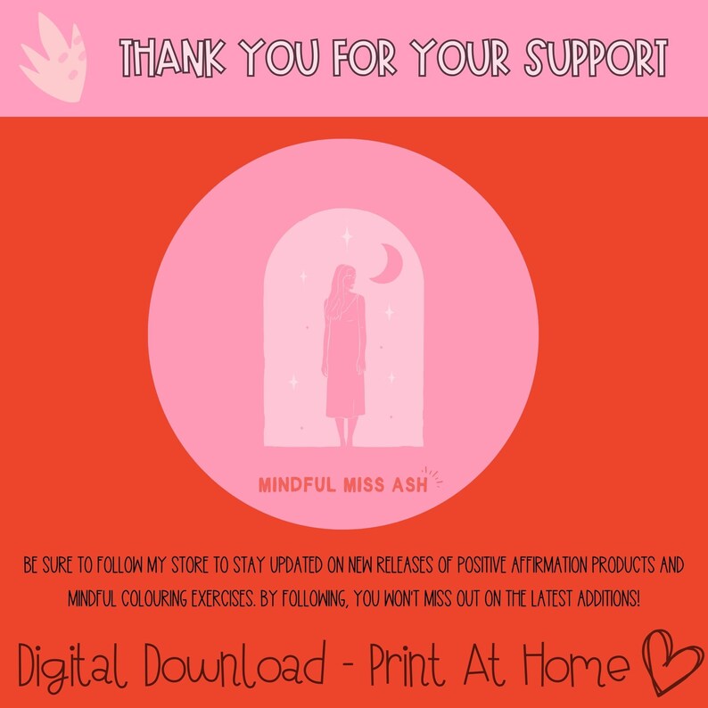 Unicorn Mindful Colouring Pages X 20 With Positive Affirmations for ...