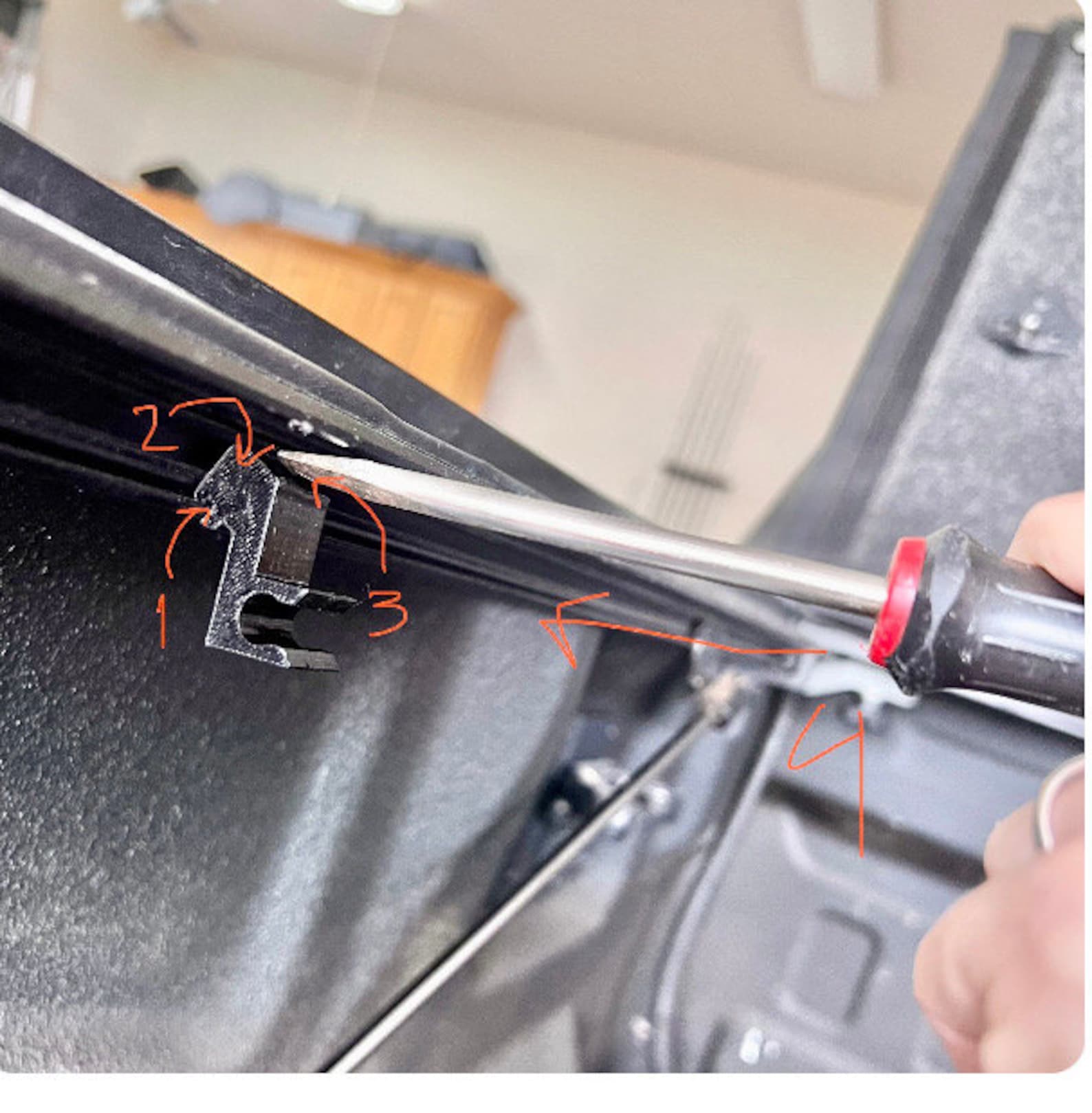 Undercover Tonneau Prop Rod Clip (pack of 5) - Etsy