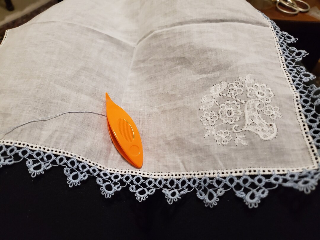 PDF PATTERN for 1 Shuttle, EASY Tatted Edging and Coordinating ...