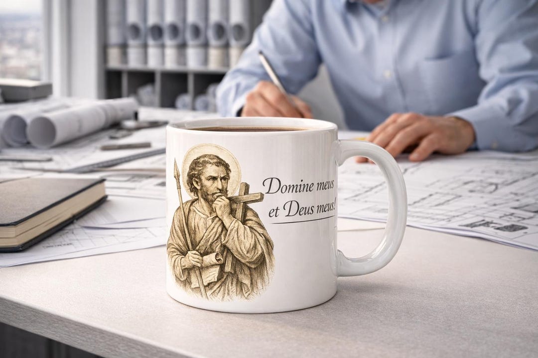 Saint Thomas the Apostle – Patron of Honest Doubt Mug - Etsy