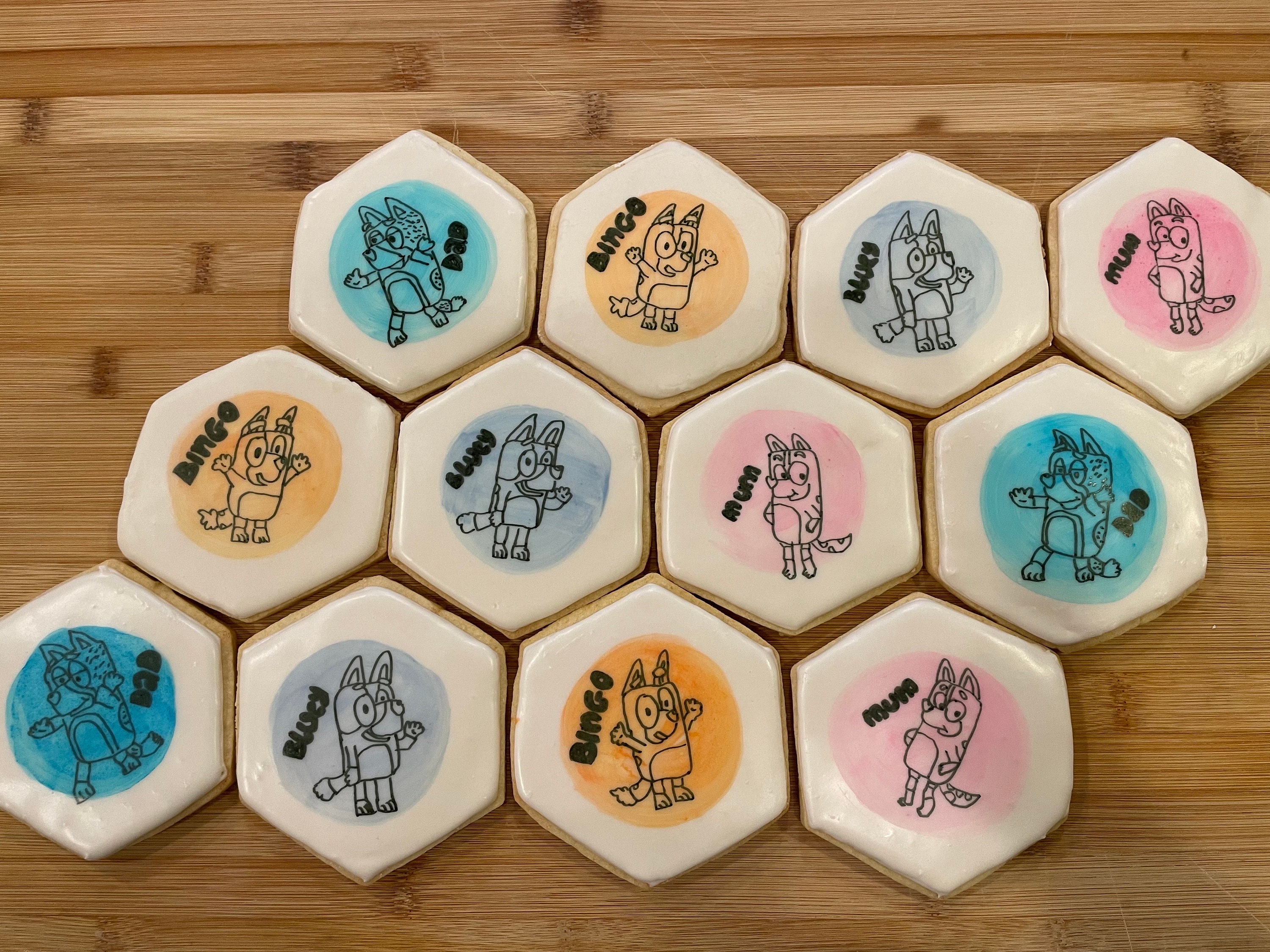 Custom Bluey Cookies - Etsy