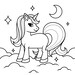 08 Printable Unicorn Coloring Pages for Kids and Adults - Digital ...