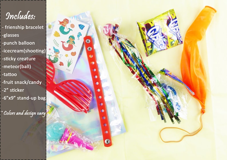 Personalized Label Prefilled Goodie Bags Boy Girl Birthday Goody Bag ...