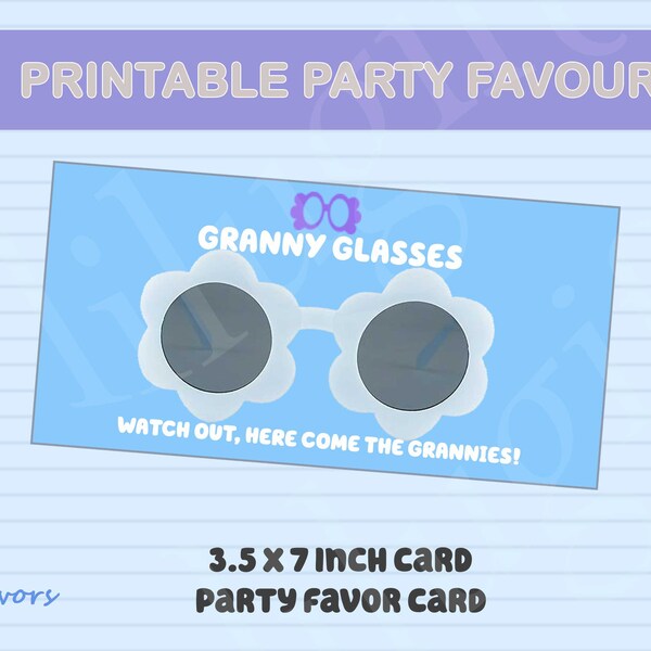 Printable Granny Glasses - Etsy