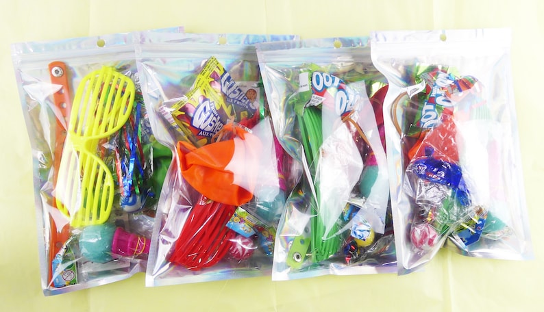 Personalized Label Prefilled Goodie Bags Boy Girl Birthday Goody Bag ...