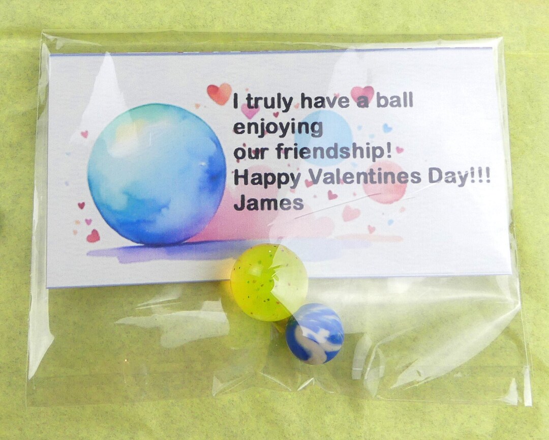 5 Pcs I Truly Have a Ball Enjoying Our Friendship Bouncing Ball ...