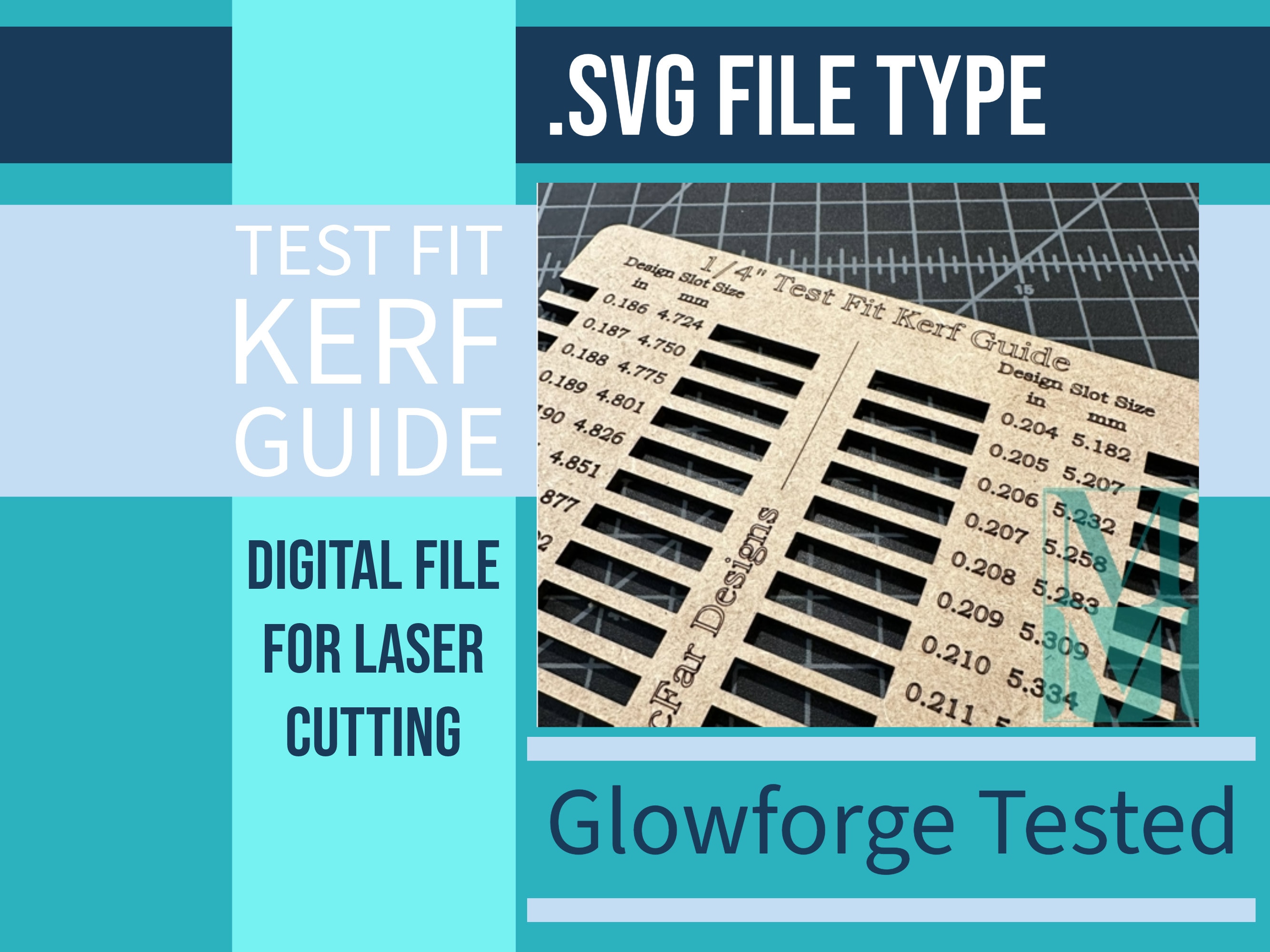 Digital Download - Test Fit Kerf Guide - SVG File - Etsy