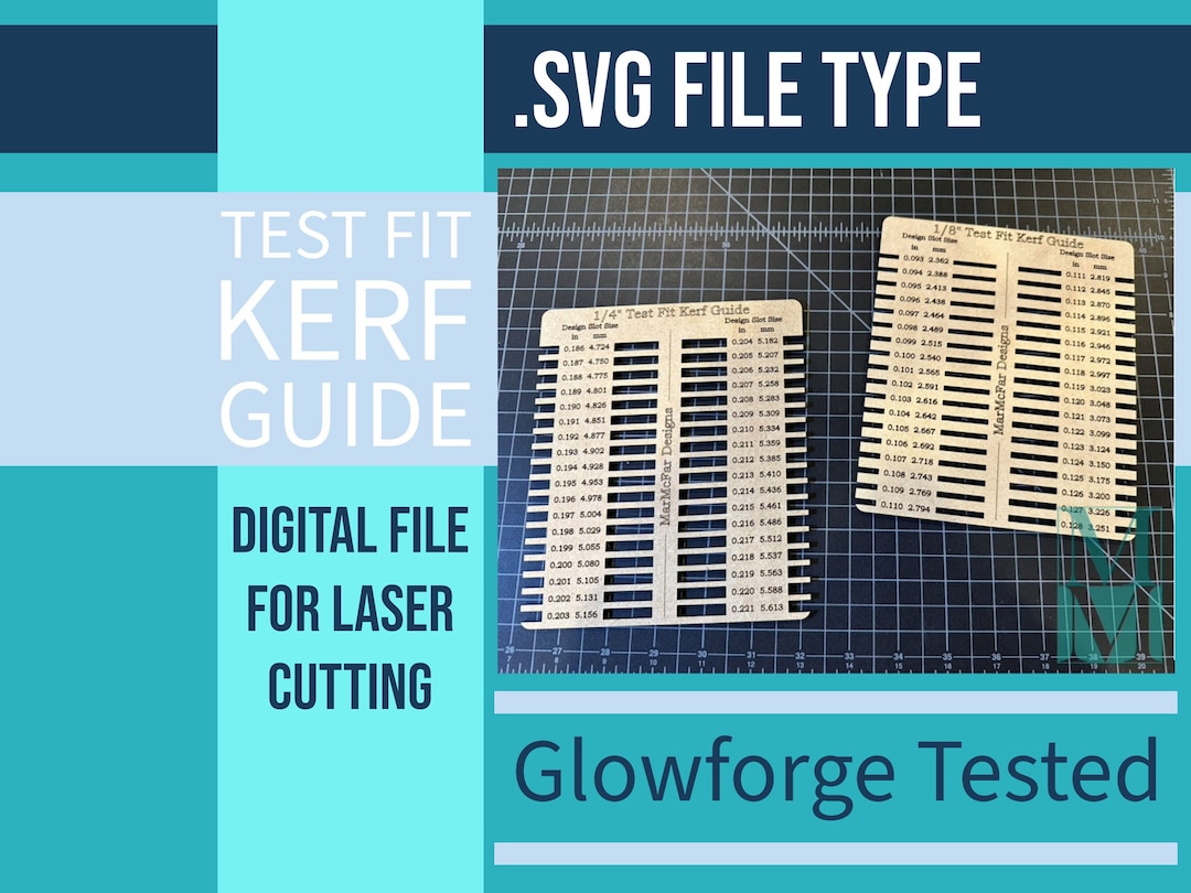 Digital Download - Test Fit Kerf Guide - SVG File - Etsy