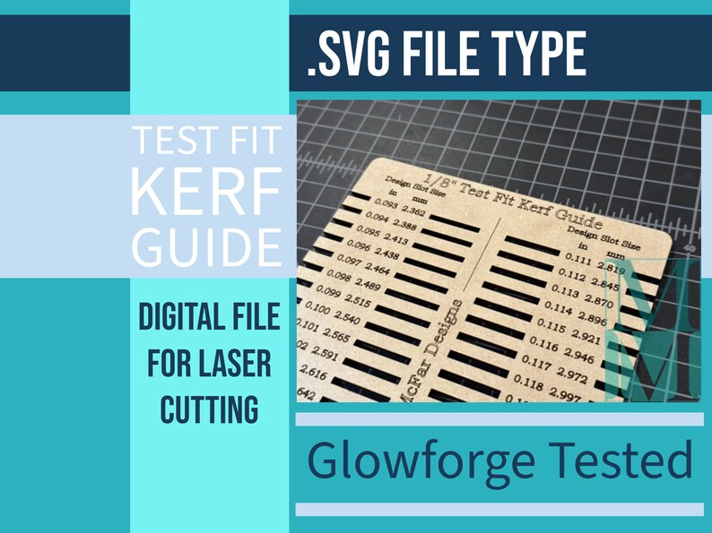 Digital Download - Test Fit Kerf Guide - SVG File - Etsy