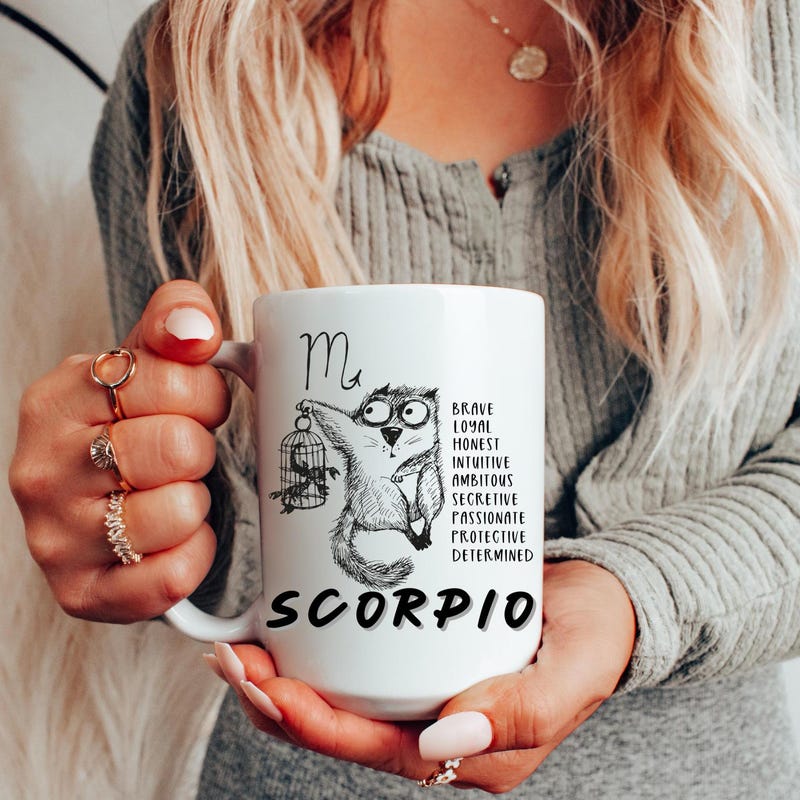 Scorpio Mug - Etsy