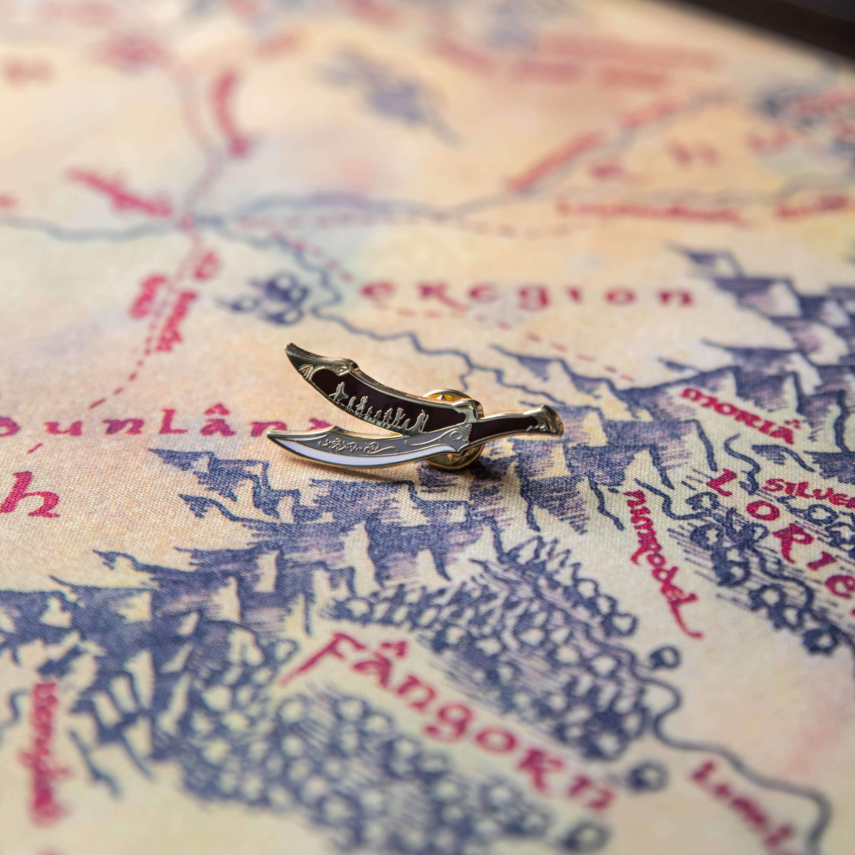 Legolas Sword Pin LOTR Enamel Pin Orcrist Sword Middle Earth Enamel Pin ...