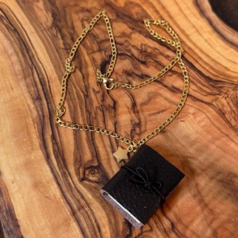 Mini Book Jewelry - Etsy