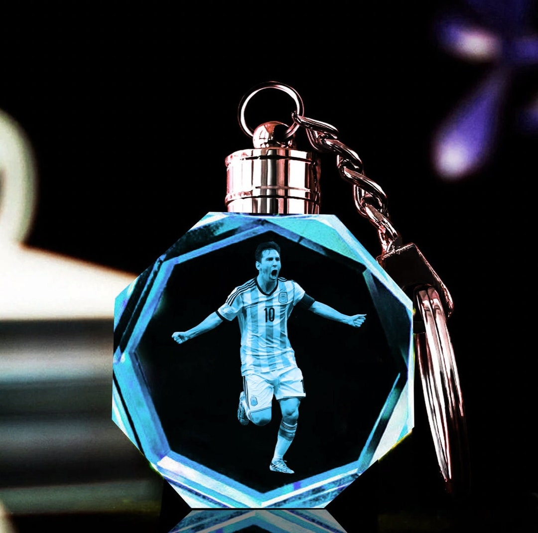 Lionel Messi LED changement de couleur Premium cristal - Etsy France