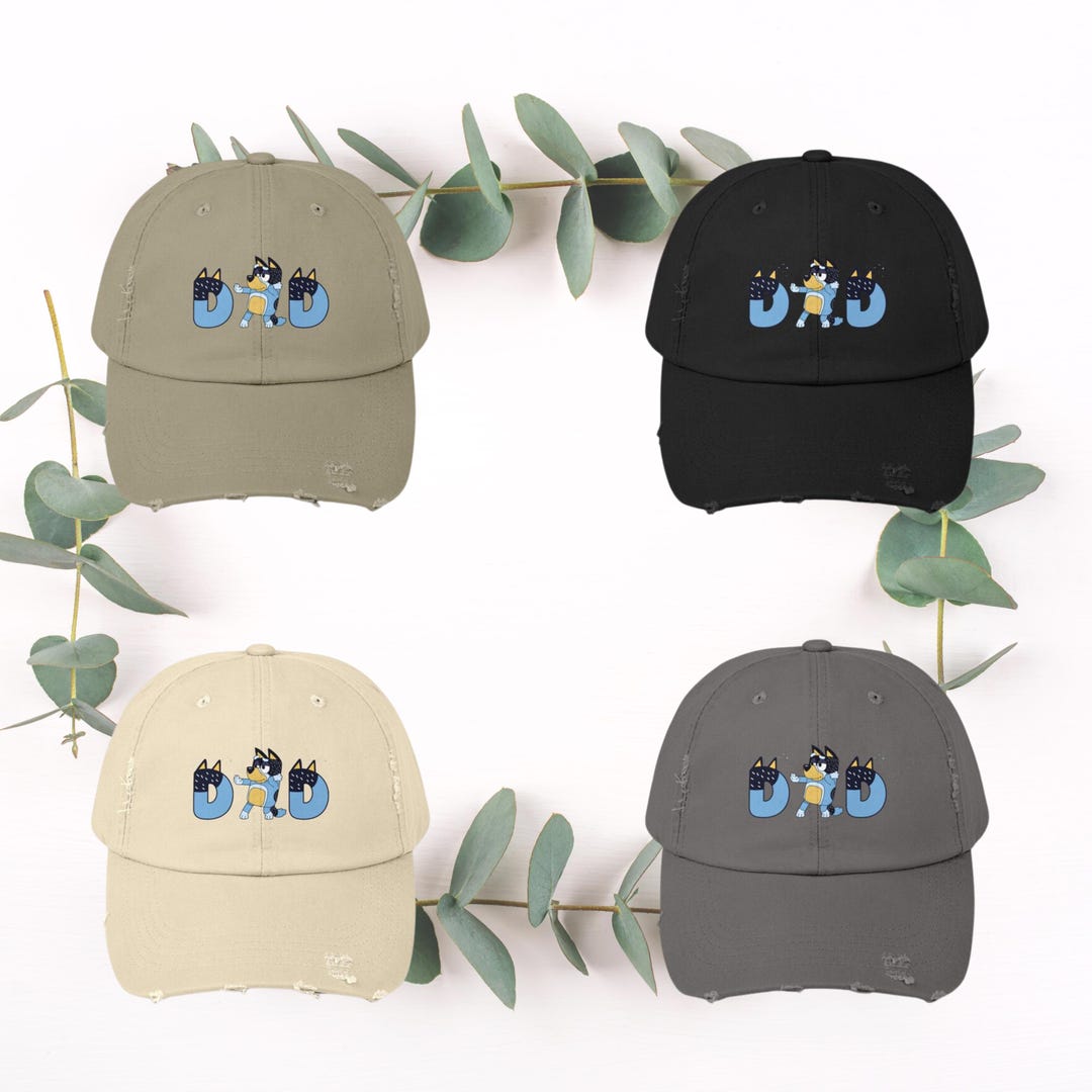 Blue Bandit Cap Blue Gifts for Dad Cap Bandit Heeler Cap Father's Day ...
