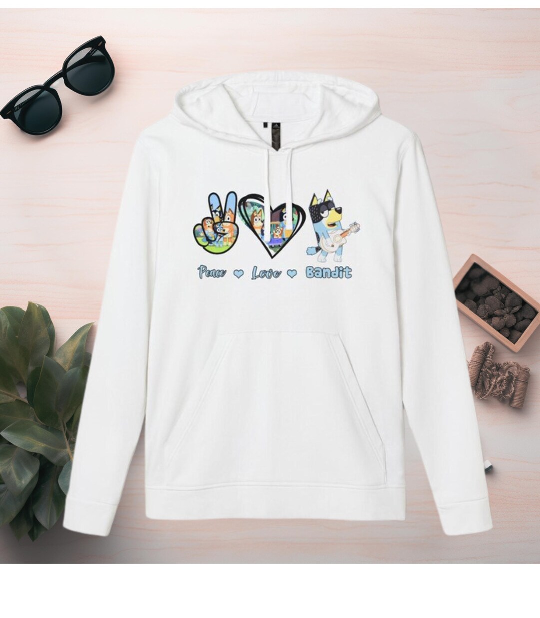 Bluey Dad Adidas Hoodie, Bluey Dad Fleece Sweatshirt, Bluey Dad ...