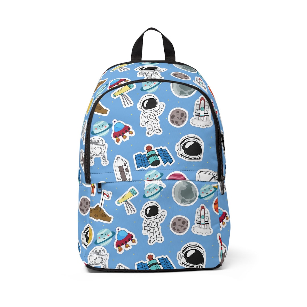Space Doodles Backpack; Outer Space Backpack; Astronaut Backpack ...