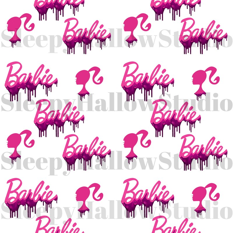 Barbie Seamless Png - Etsy