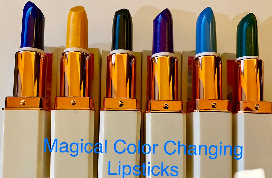 6 Color Changing Lipstick 6 Different Colors per Pack - Etsy