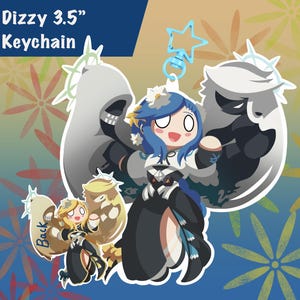 Guilty Gear Strive Queen Dizzy 3” Keychain / Charm - Etsy
