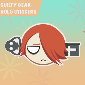 Guilty Gear Strive ABA Paracelsus Holo Vinyl Stickers - Etsy