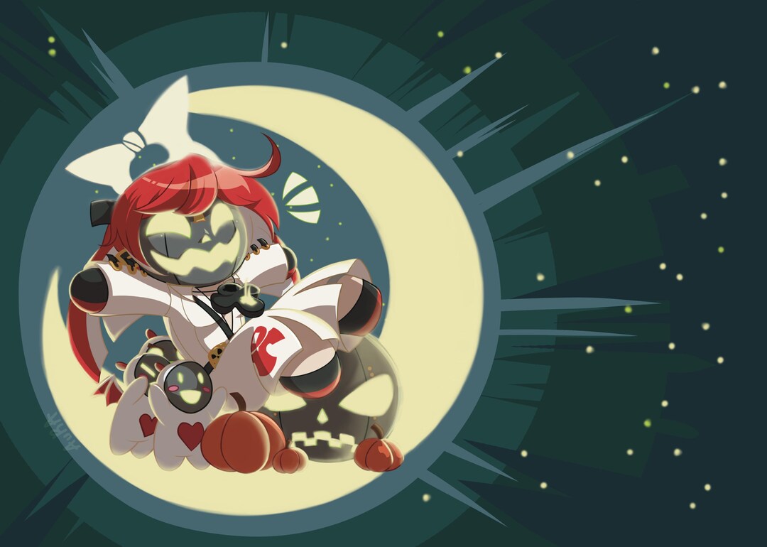 Guilty Gear Strive Jack-o Valentine A5 Holographic Art Print (8.3 X 5.8 ...