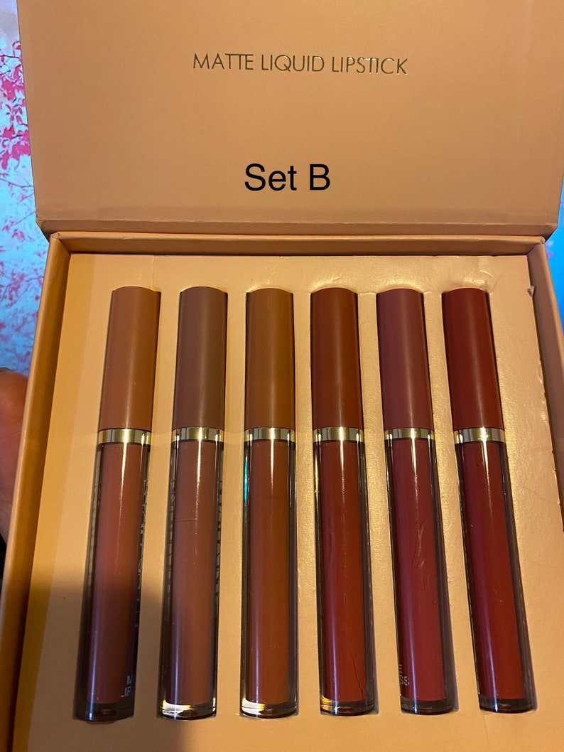 Korean Matte Lipsticks Set Get 2 FREE Random Color Changing Lipstick ...