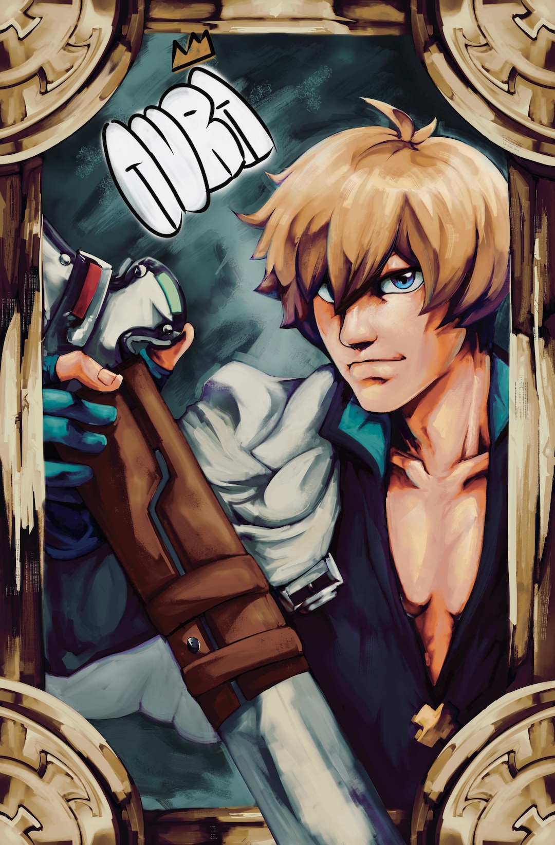 Guilty Gear Strive Ky Kiske 11x17 Art Print / Poster - Etsy