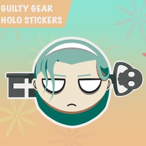 Guilty Gear Strive ABA Paracelsus Holo Vinyl Stickers - Etsy
