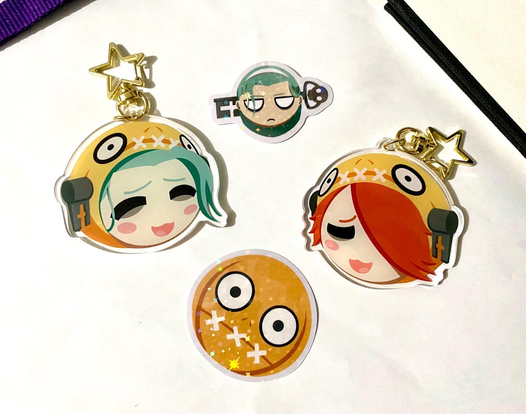 Guilty Gear ABA 2.5 Inch Double Sided Head Keychain / Charm - Etsy