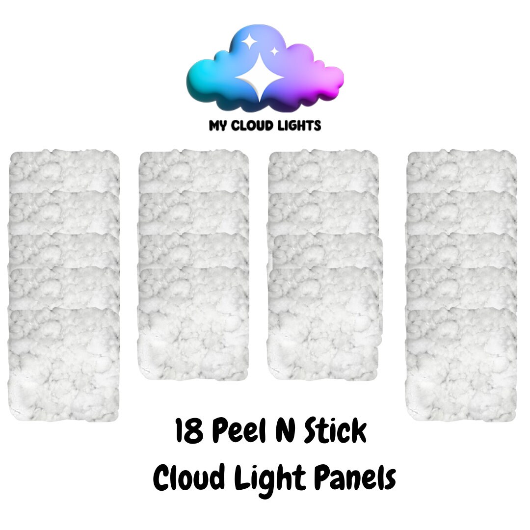18 Cloud Panels 30 FT RGBIC Led Tik Tok Cloud Ceiling No - Etsy
