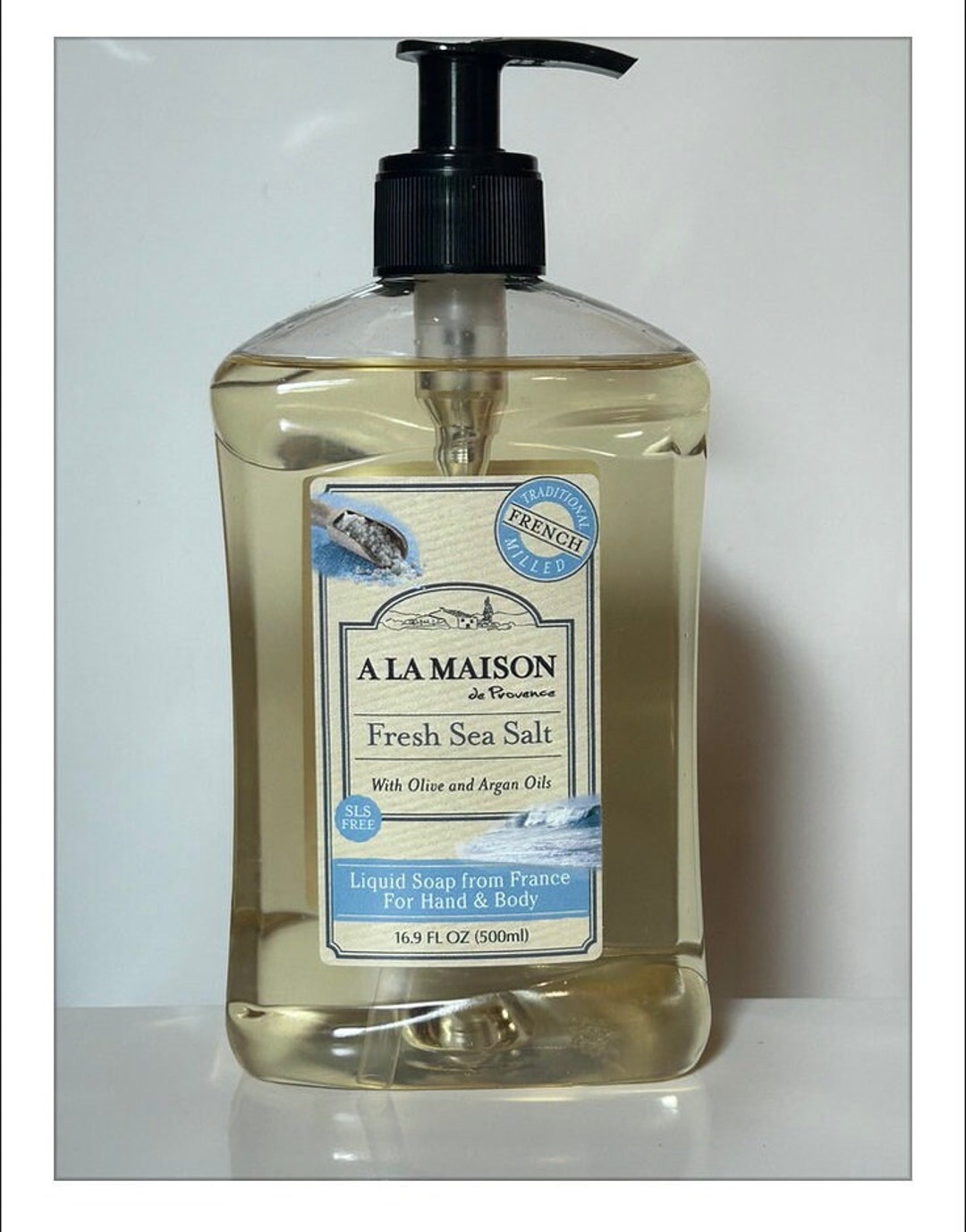 Fresh Sea Salt - A La Maison De Provence Liquid Soap From France - Etsy