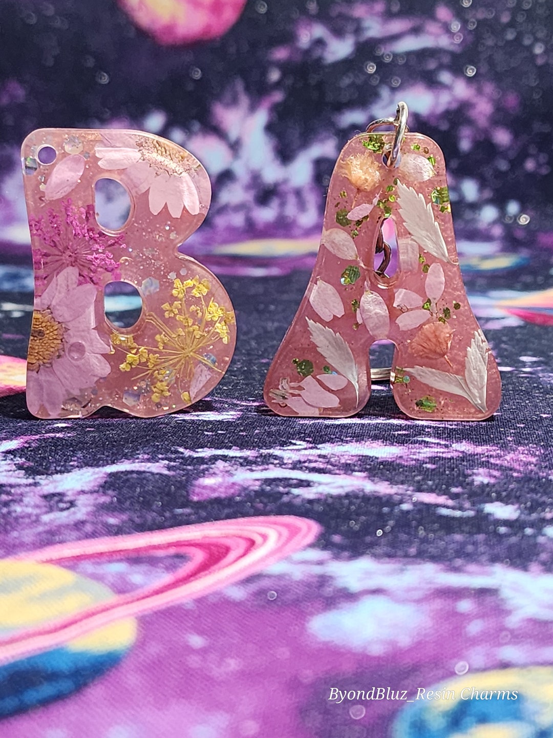 Personalized Initial Keychain - Etsy