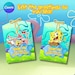 Yellow Sponge Birthday Gift Tags | Under the Sea Party Favors ...