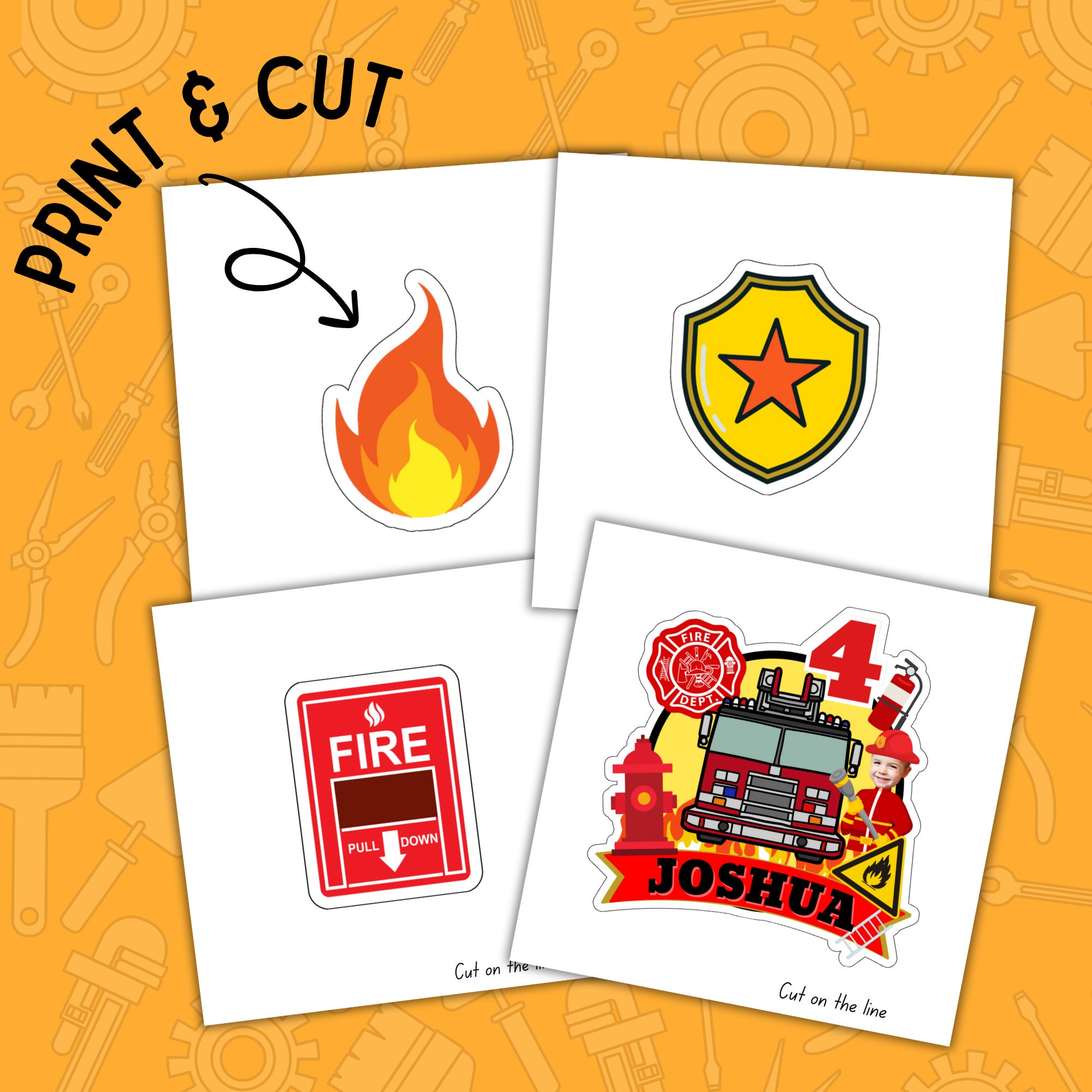 Construction Theme Cake Topper, Birthday Celebration, Front Loader Cake ...