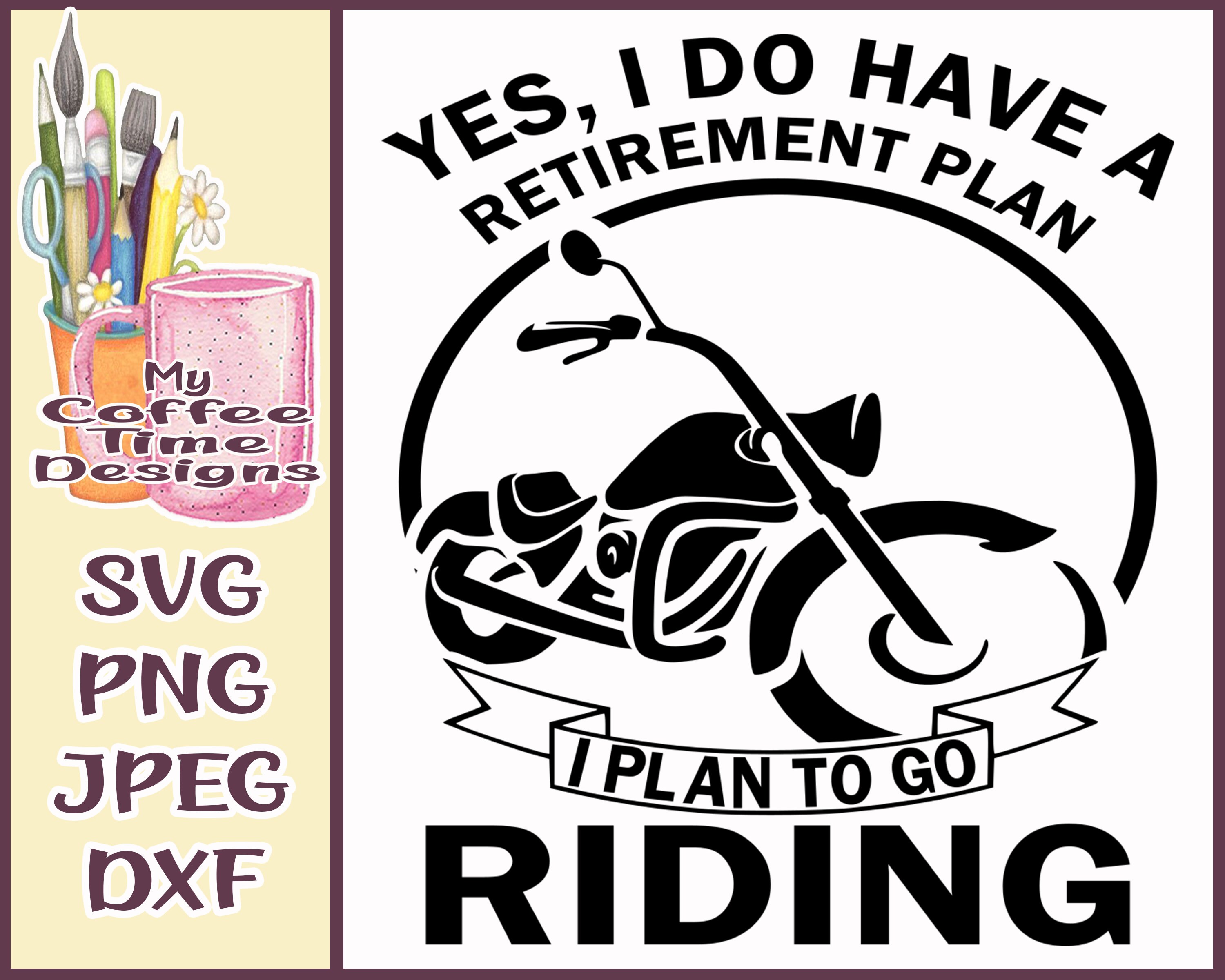 Retirement Plan SVG - Etsy
