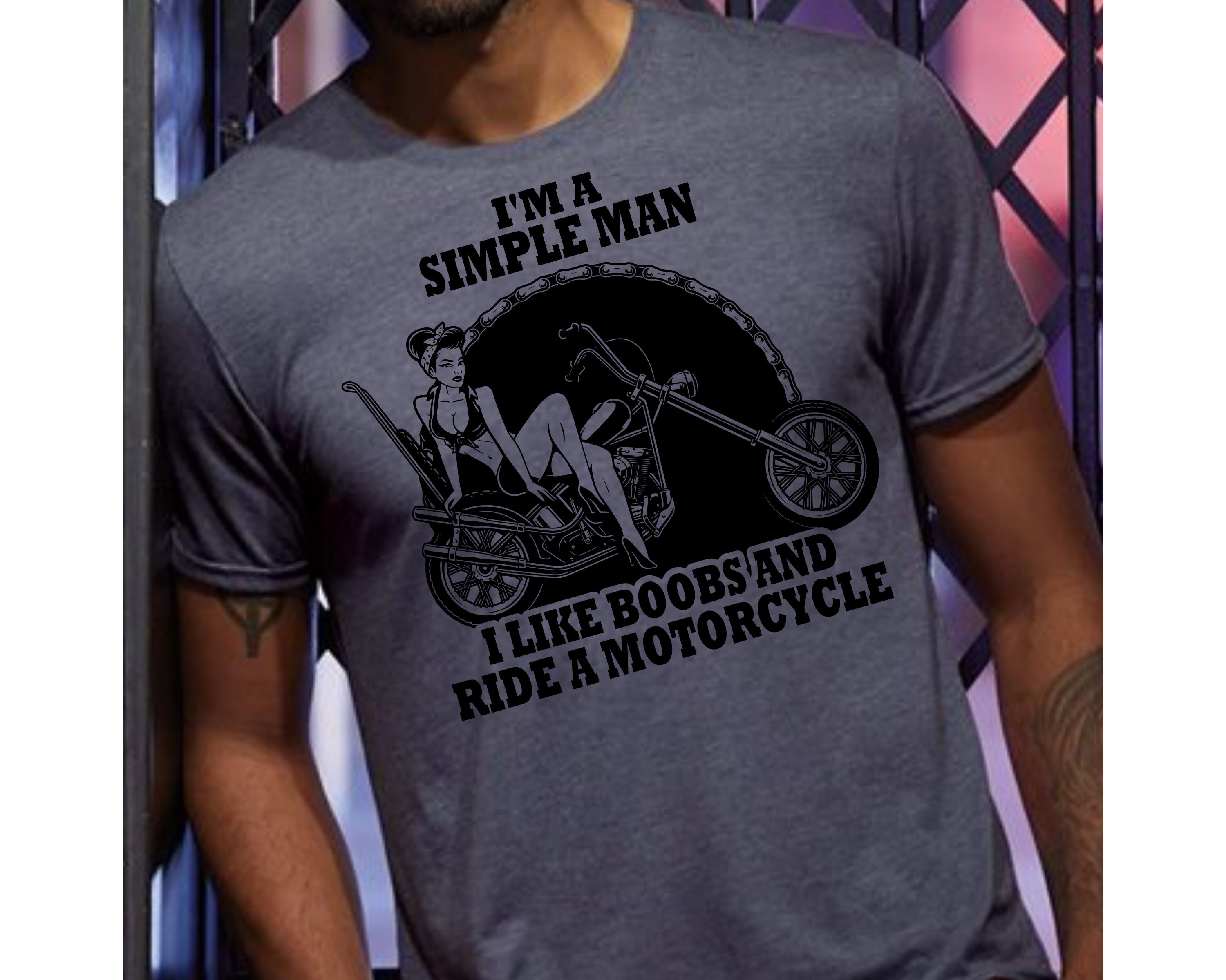 Simple Man SVG - Etsy