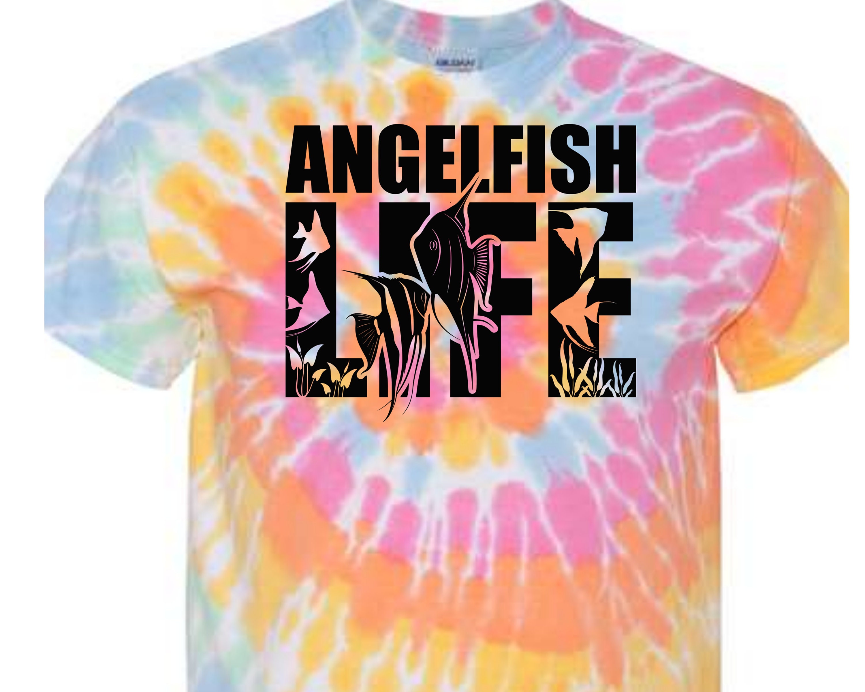 Angel Fish Life SVG - Etsy