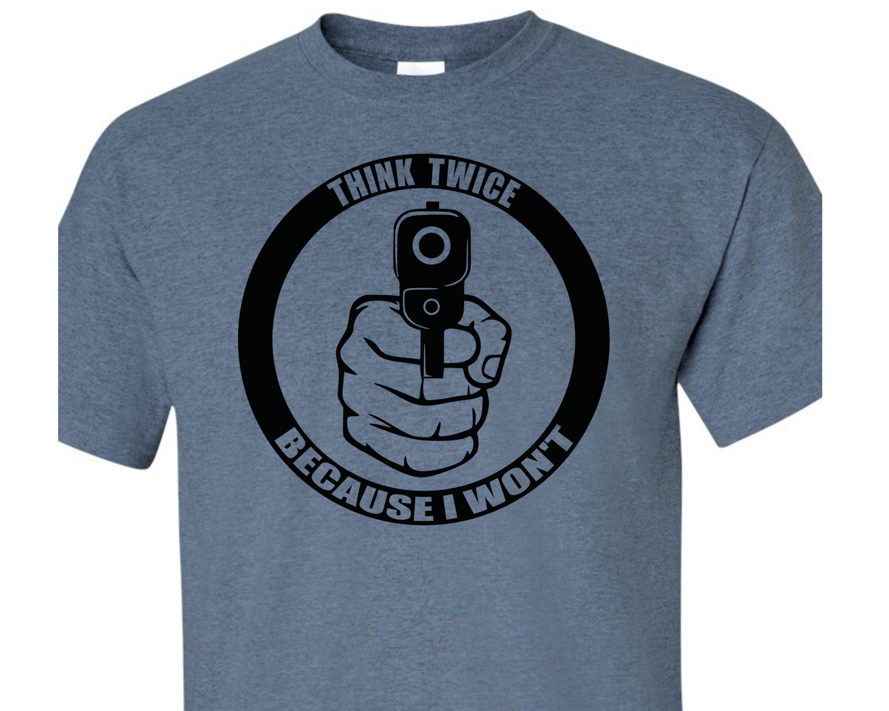 Think Twice SVG - Etsy