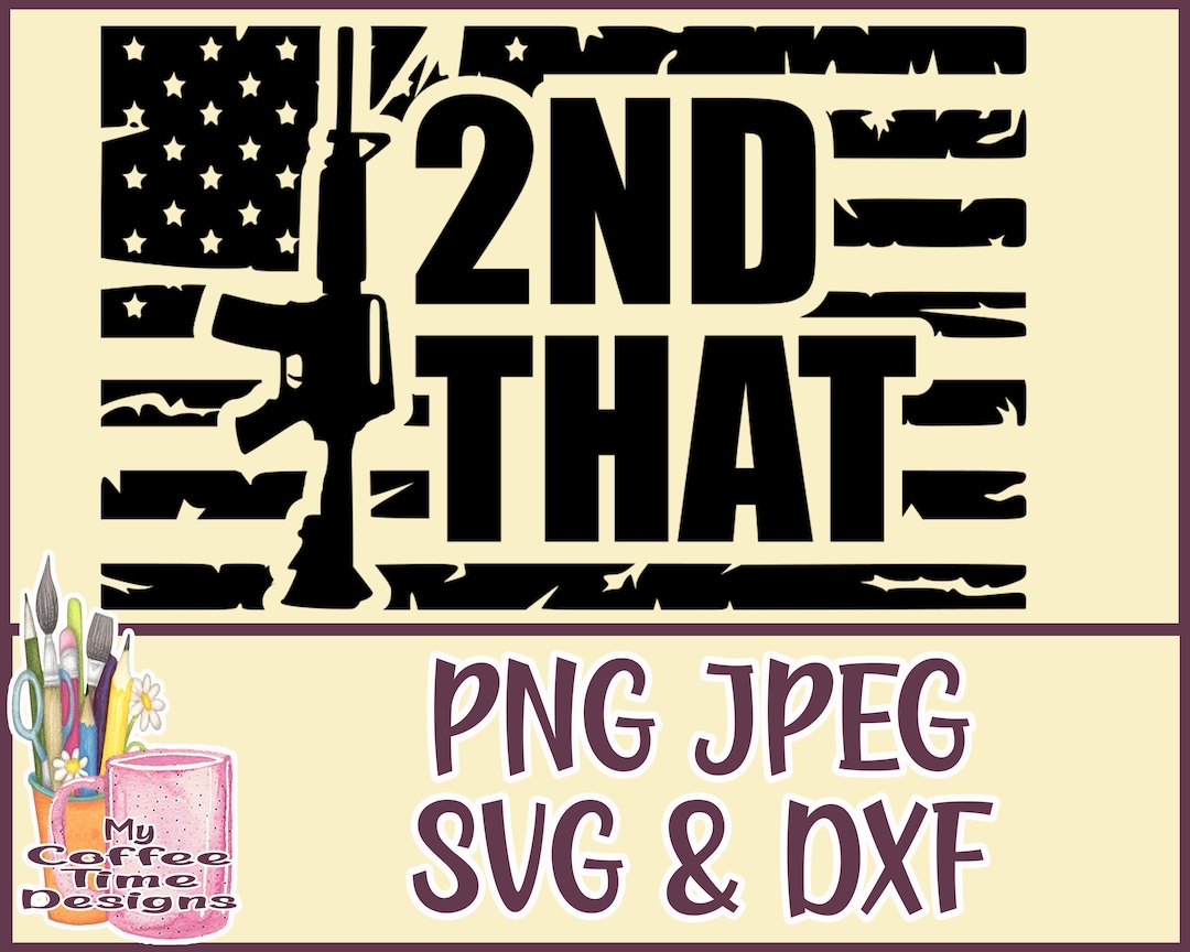 I 2nd That - 2A SVG - Etsy