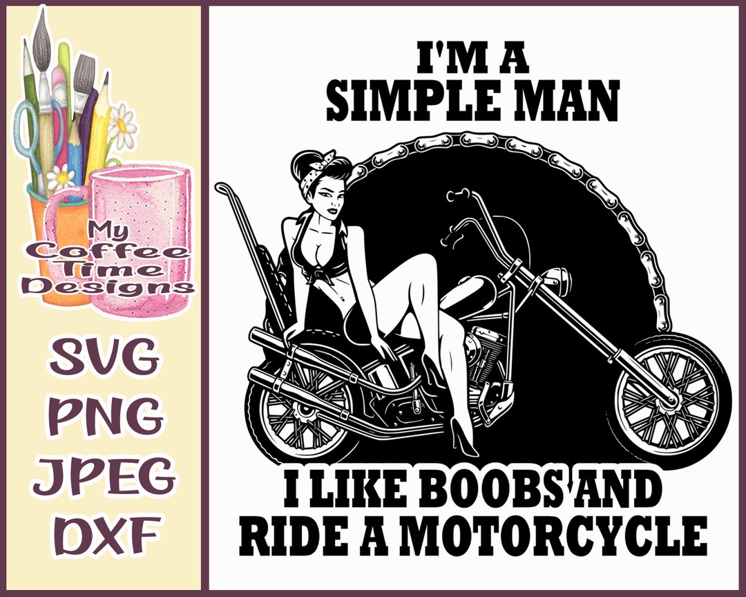 Simple Man SVG - Etsy