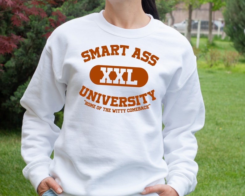 Smart Ass University SVG - Etsy
